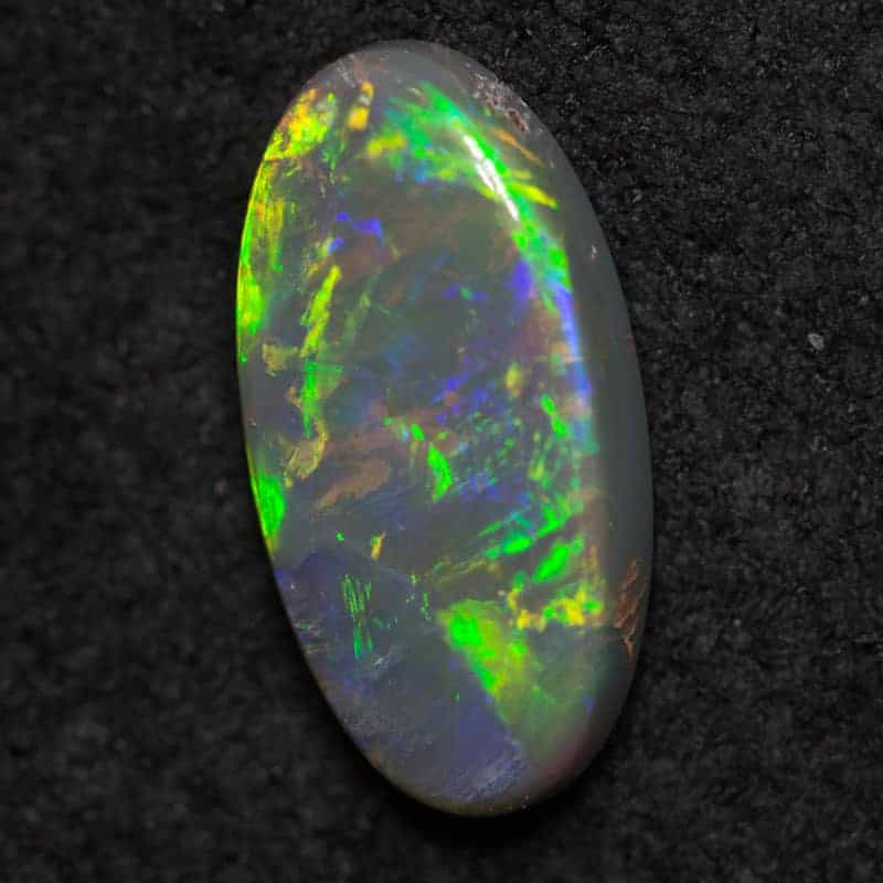 1.37 ct black opal 11.5x5.8x2.9mm