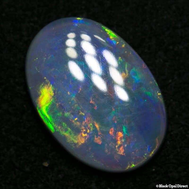 1.53 ct dark opal 11x8x3.5mm