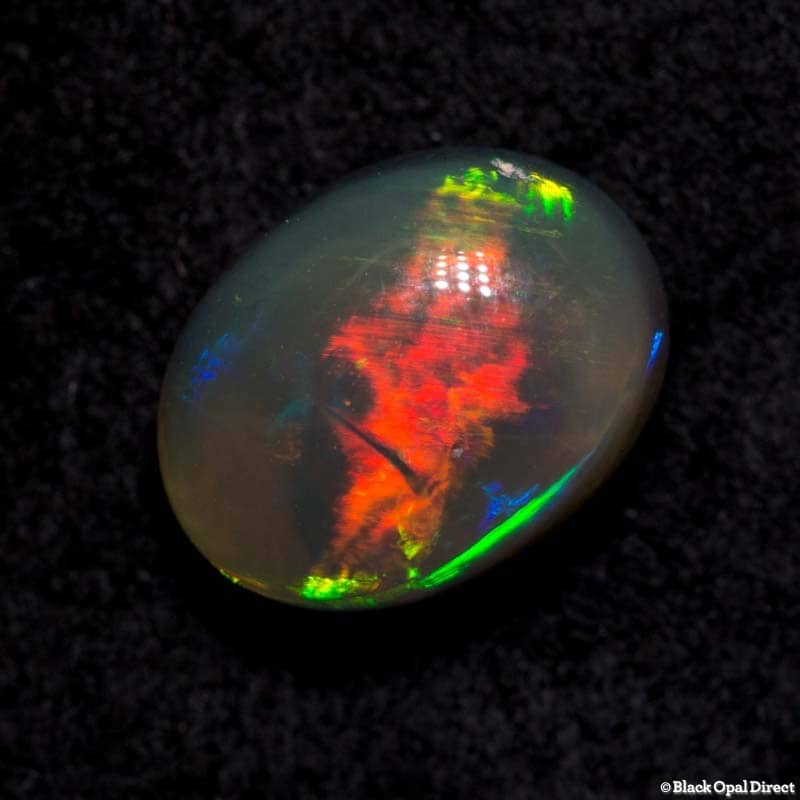 1.96 ct dark crystal opal 9x7x5mm