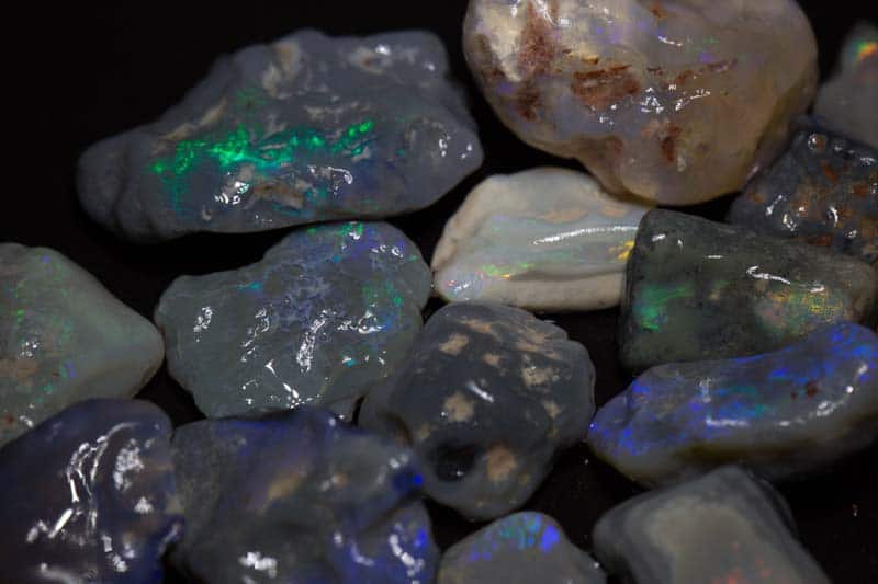 157 ct rough opal parcel for beginners