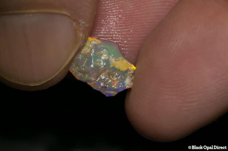 2.05 ct rough opal piece 11mm across