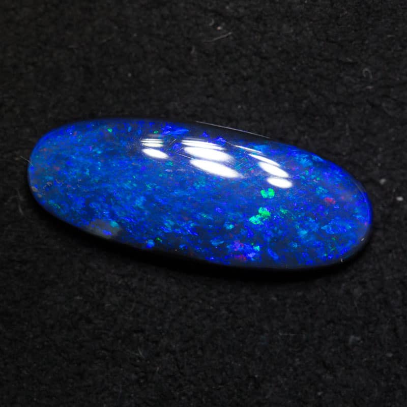 2.65ct black opal 16.4x6.6x3.2mm