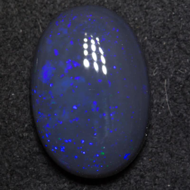 3.53ct black opal 13.5x9.4x4.4mm
