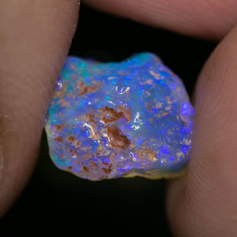 3.78 ct rough opal piece 13mm across