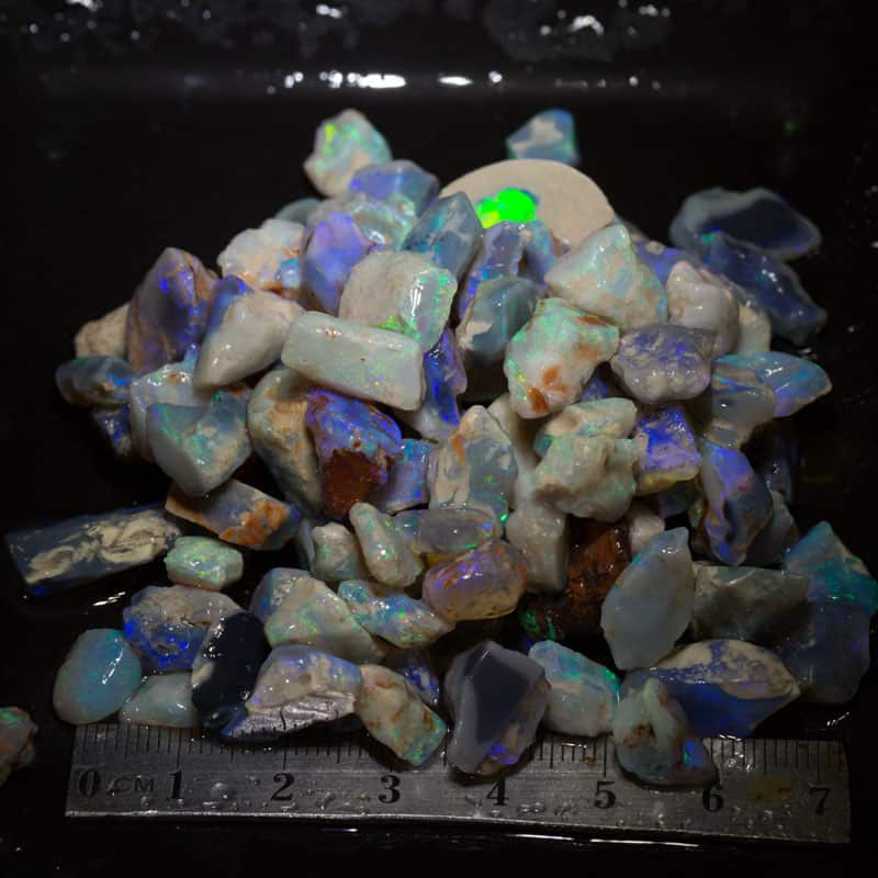 312 ct rough opal parcel 100 pieces