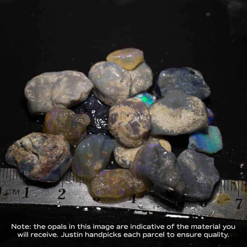 100 to 200 ct Beginners Rough Opal with Video Tutorials