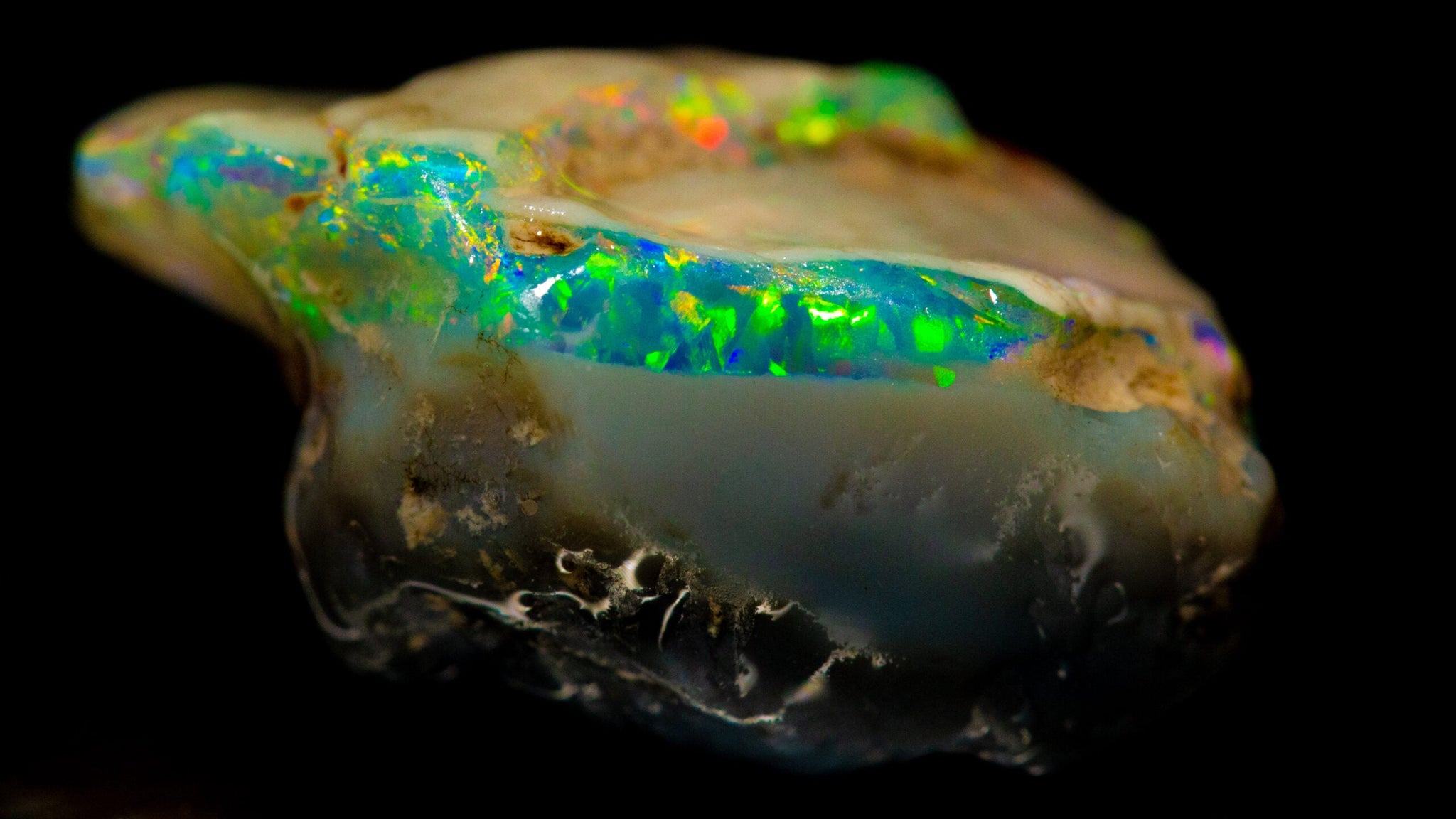 Opal Treasures from the old T-bone field