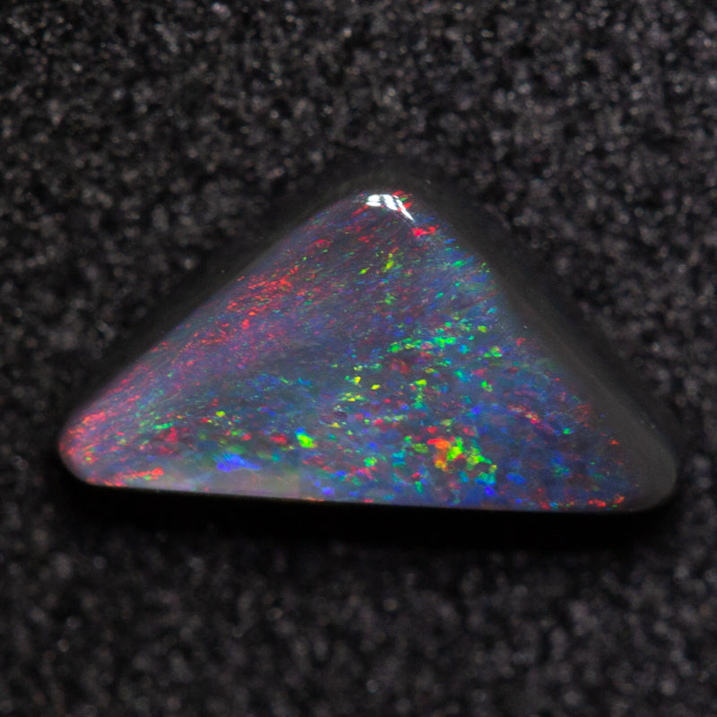 0.49 ct black opal 8x4.5x2.2mm