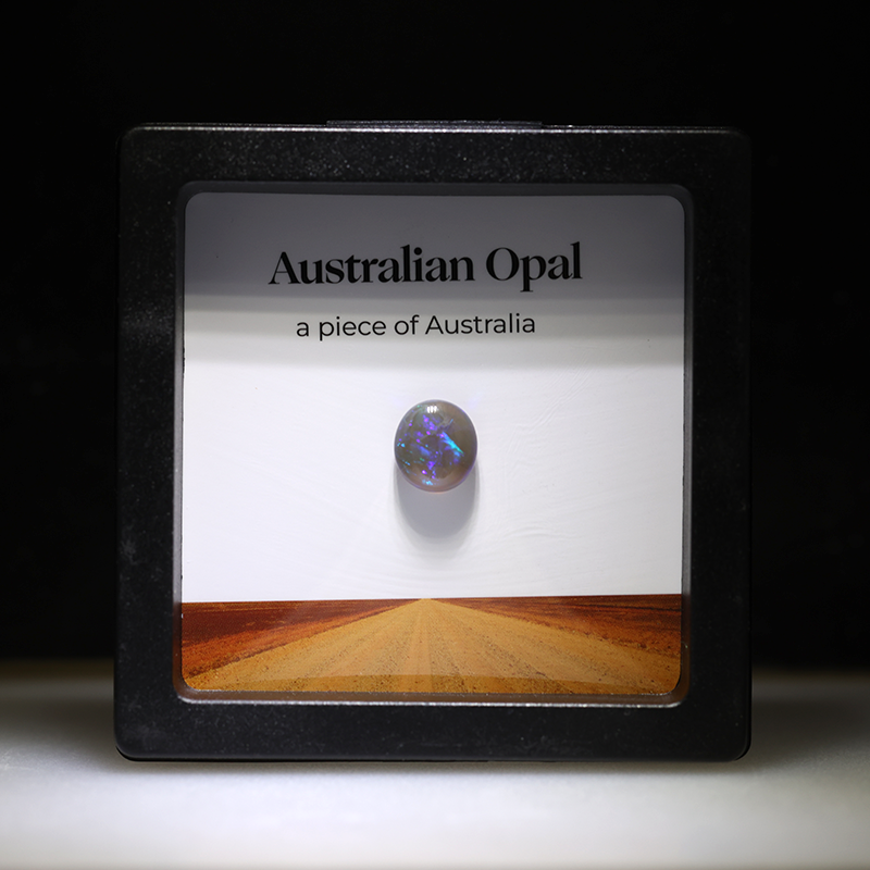 2.90 ct dark opal treasure box