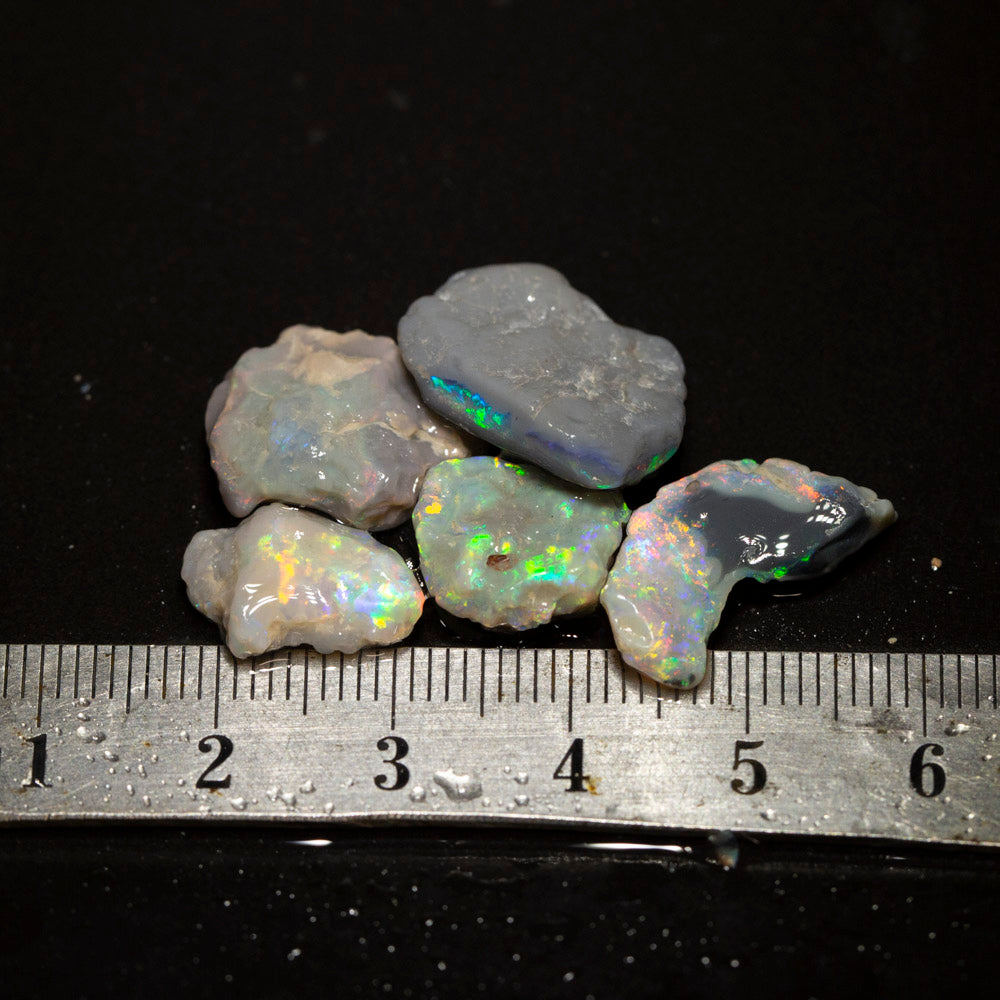 23 ct rough opal parcel 5pc
