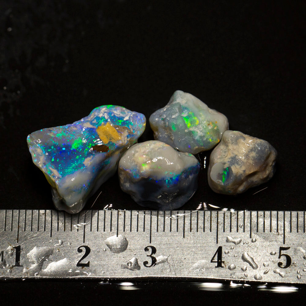24 ct rough opal parcel 4pc