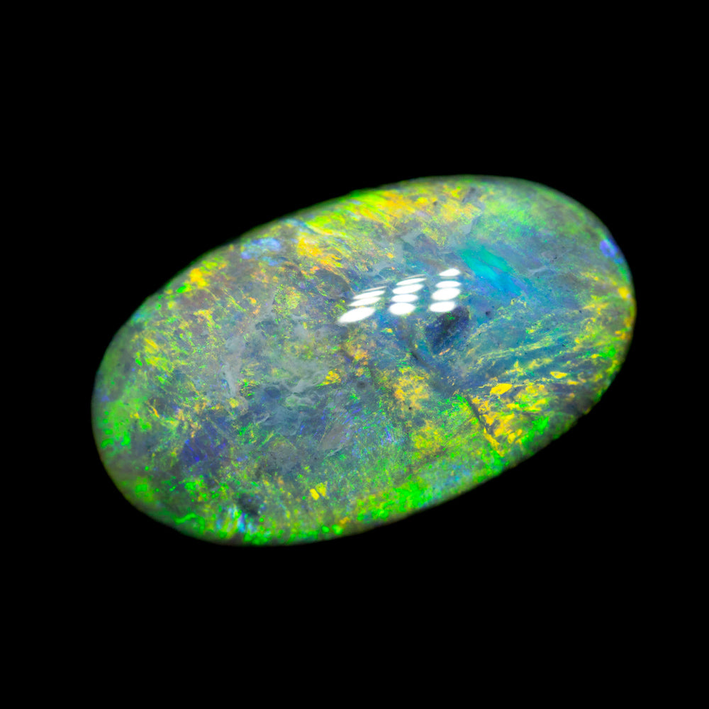 Australian 4.00 ct dark opal 14.5x8.5x5.2mm | Black Opal Direct
