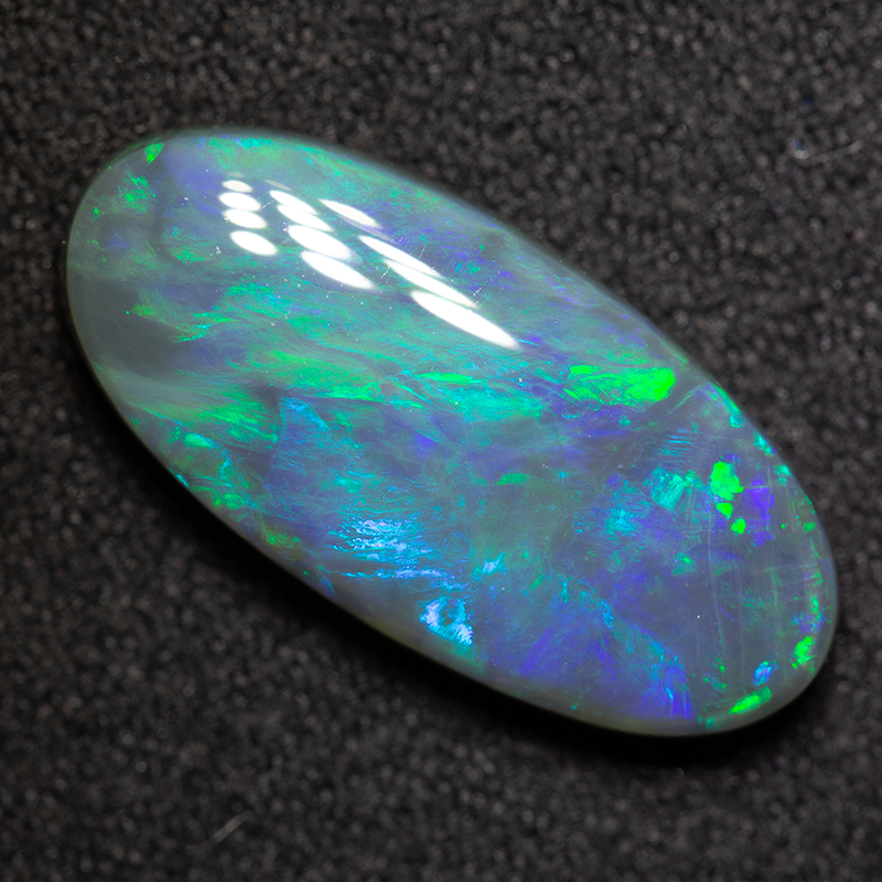 4.78 ct black opal 18.8x8.9x4mm