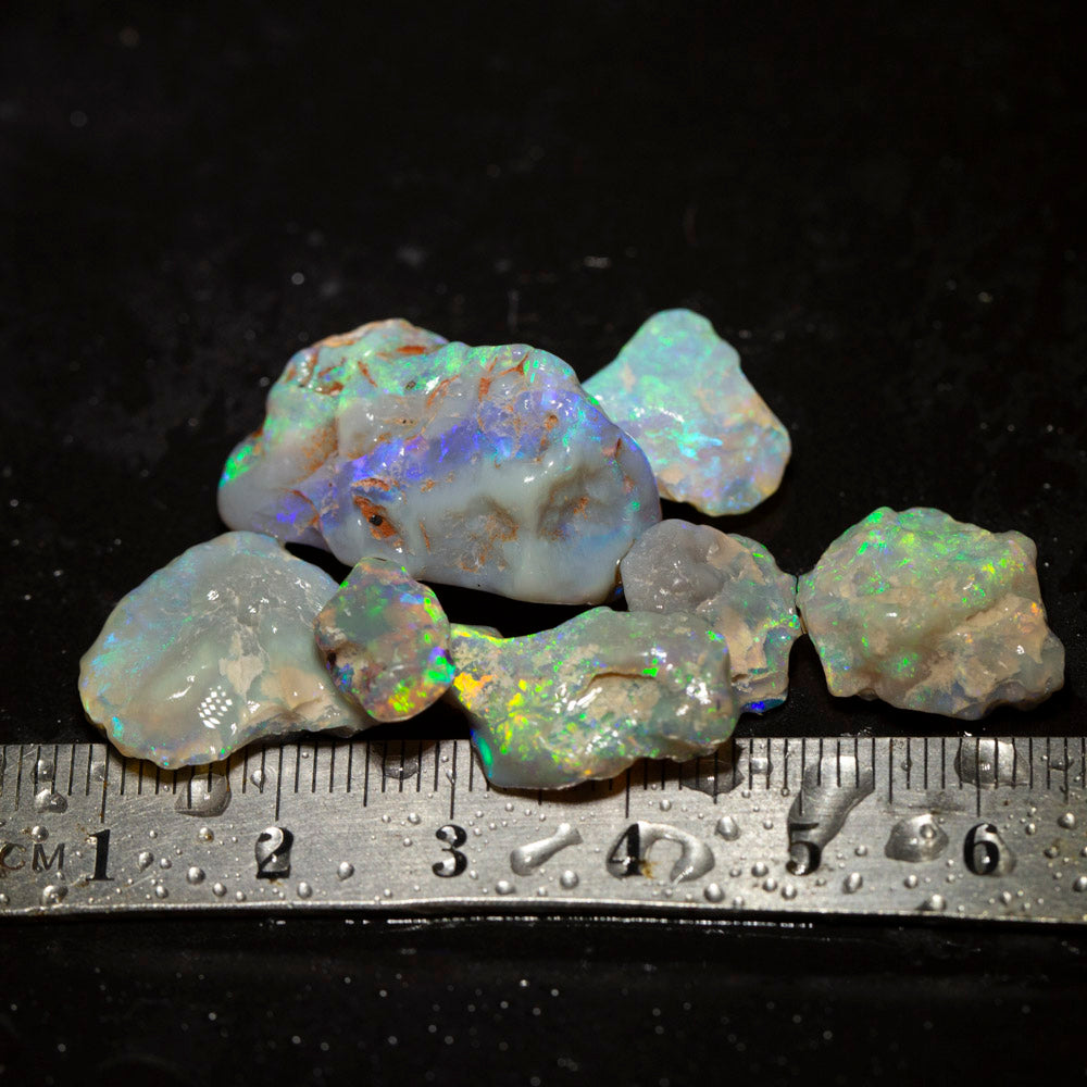 47 ct rough opal parcel 7pc