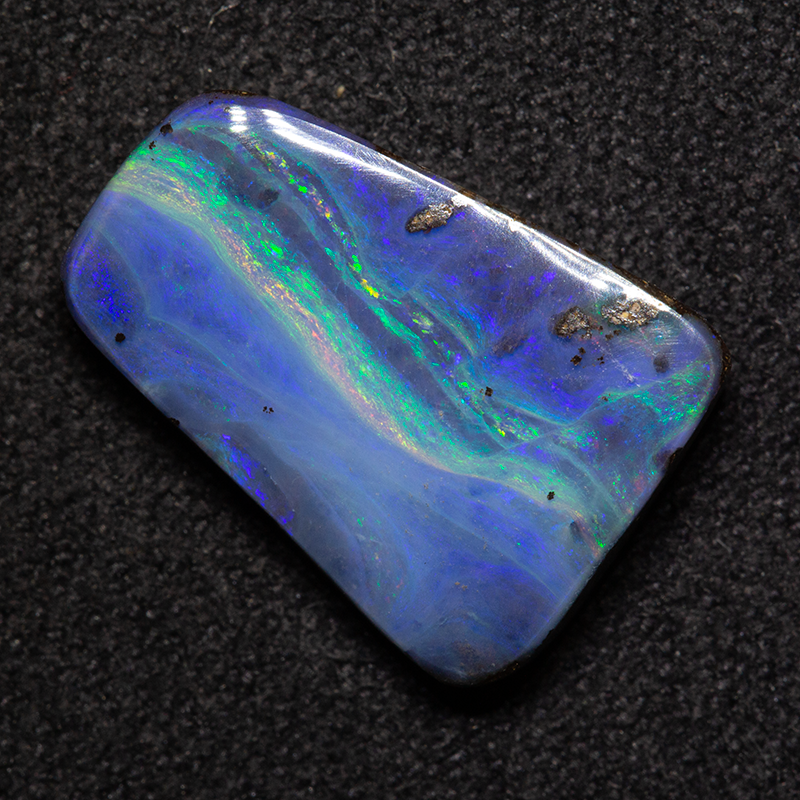 5.88 ct boulder opal 14.5x10.4x3.9mm