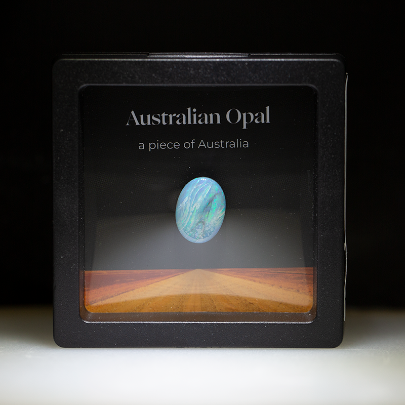 7.49 ct dark opal treasure box