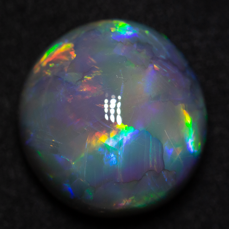 7.88 ct black opal 13x12x8mm