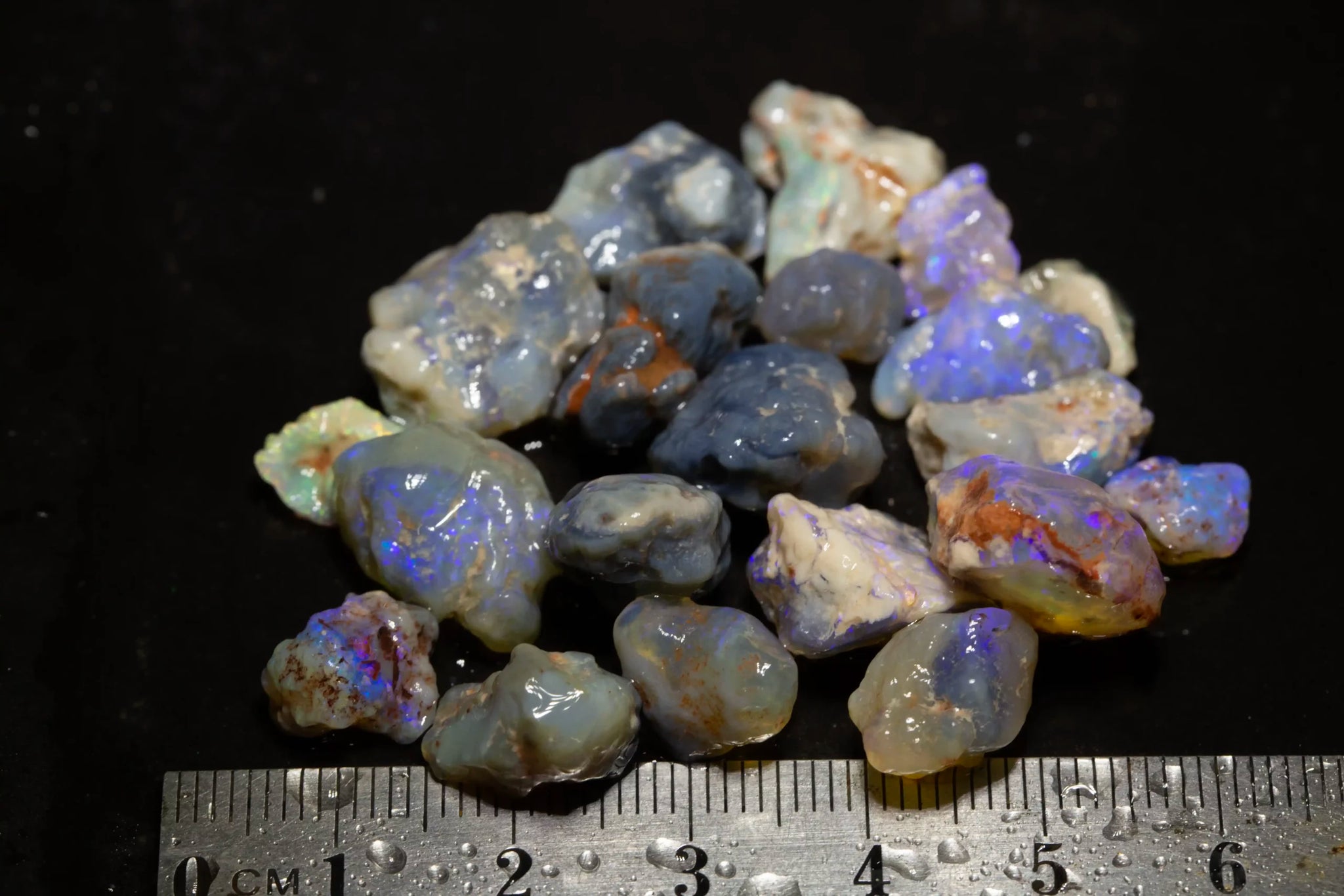 88 ct rough opal parcel
