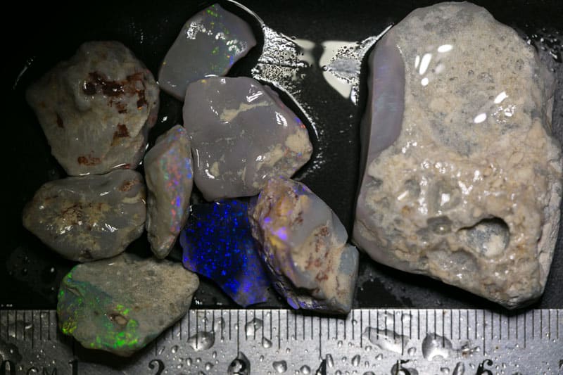 88 ct rough opal parcel