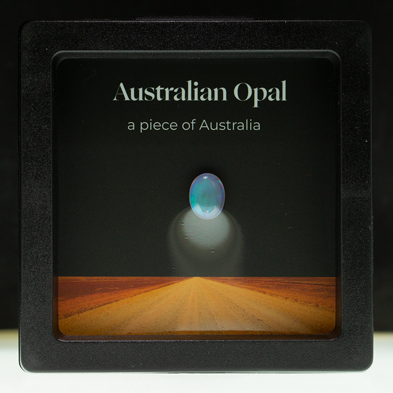 1.58 ct crystal opal treasure box